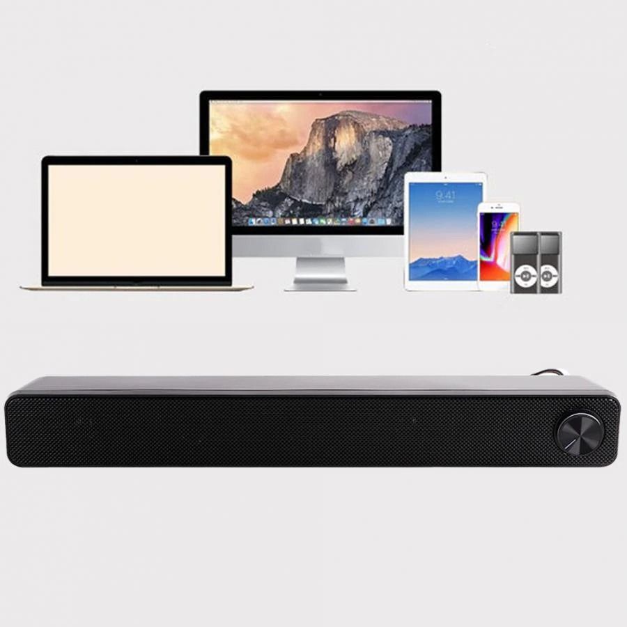 SADA V-195 Home Soundbar Computer Dual Speaker 3D Stereo Surround ...