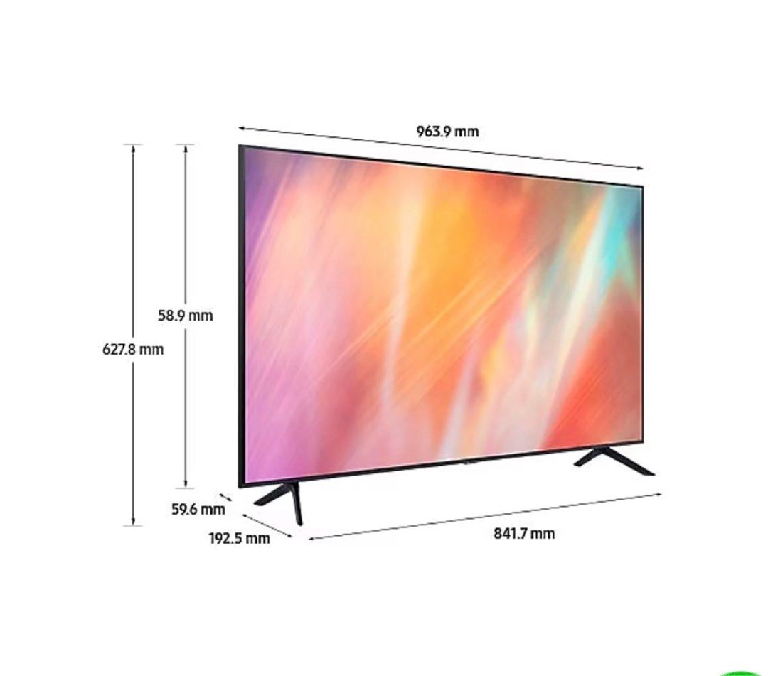 Samsung SmartTv 50" 4K Au7000, TV & Home Appliances, TV & Entertainment ...