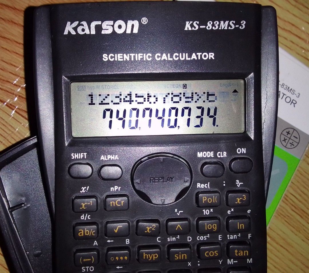Scientific Calculator on Carousell