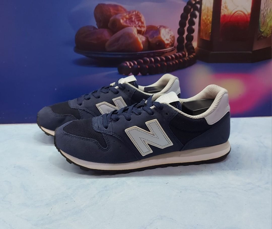 Sepatu New Balance Original 500 Classic shoes Navy Ukuran 37,5, Fesyen ...