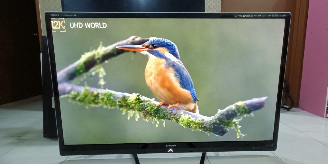SHARP 52 " AQUOS QUATTRON 3D LED TV + MI STICK ANDROID, TV & Home Appliances, TV & Entertainment ...
