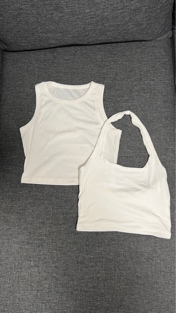 Shopee tops, Women's Fashion, Tops, Sleeveless on Carousell