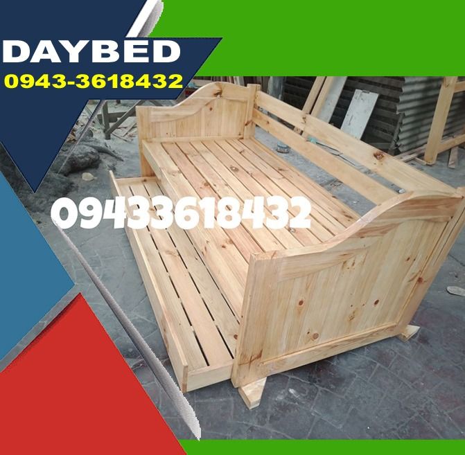 Solid Palochina Daybed with Trundle 30 x 75 on Carousell