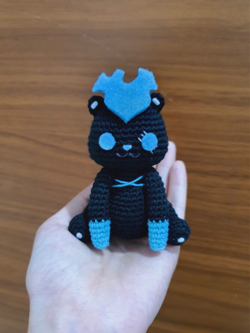 Solo Leveling Ice Bear Tank Handmade Crochet Doll, Hobbies & Toys ...
