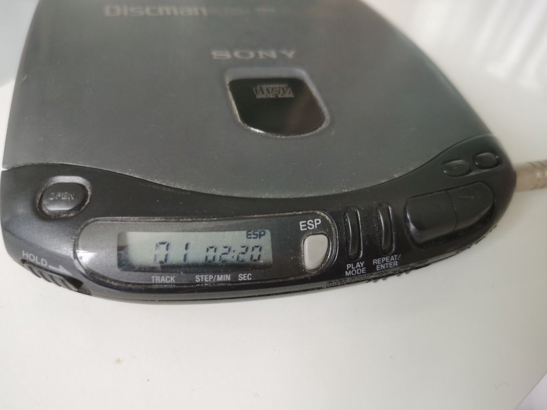SONY Discman Model D-232, 音響器材, 音樂播放裝置 MP3及CD Player - Carousell