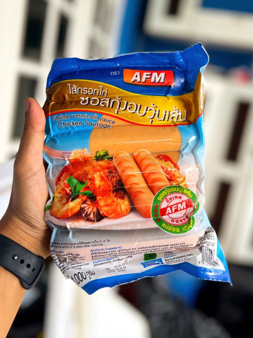 Sosej Thai Tomyam Original Food And Drinks Packaged And Instant Food On Carousell