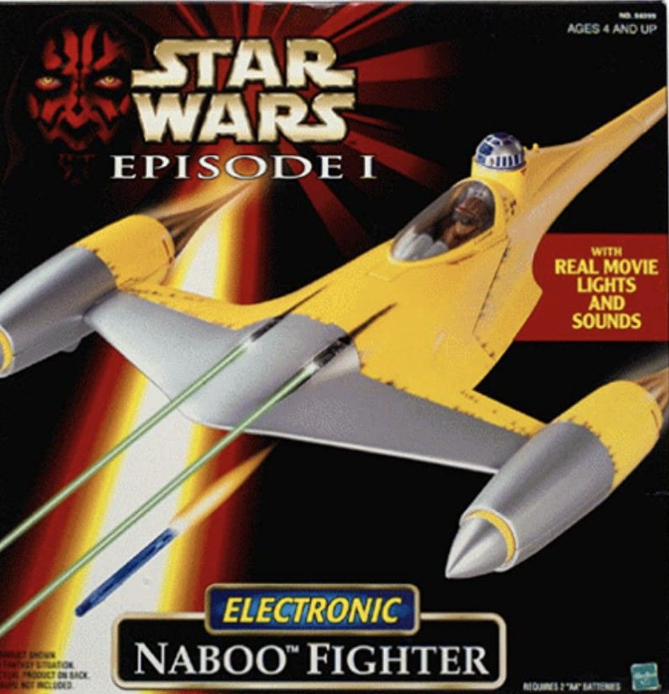 Star wars naboo fighter hasbro, Hobbies & Toys, Toys & Games on Carousell