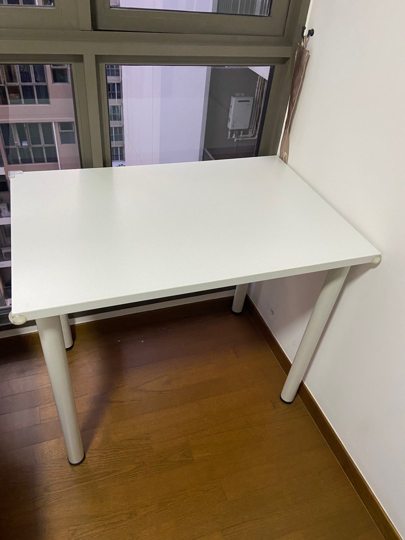 Minimalist Study Table Work Desk (90x60x75H), Furniture & Home Living ...