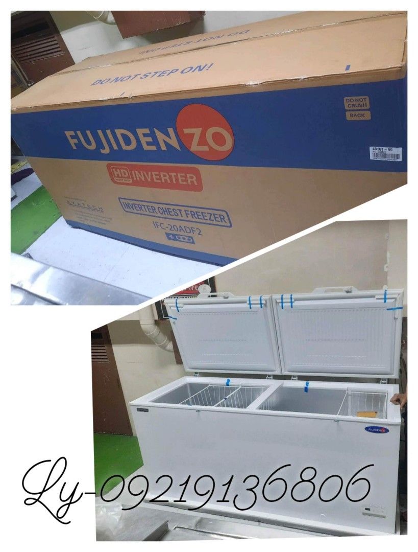 SUMMER DEALS FUJIDENZO INVERTER CHEST FREEZER BRANDNEW SEALED UNIT, TV ...