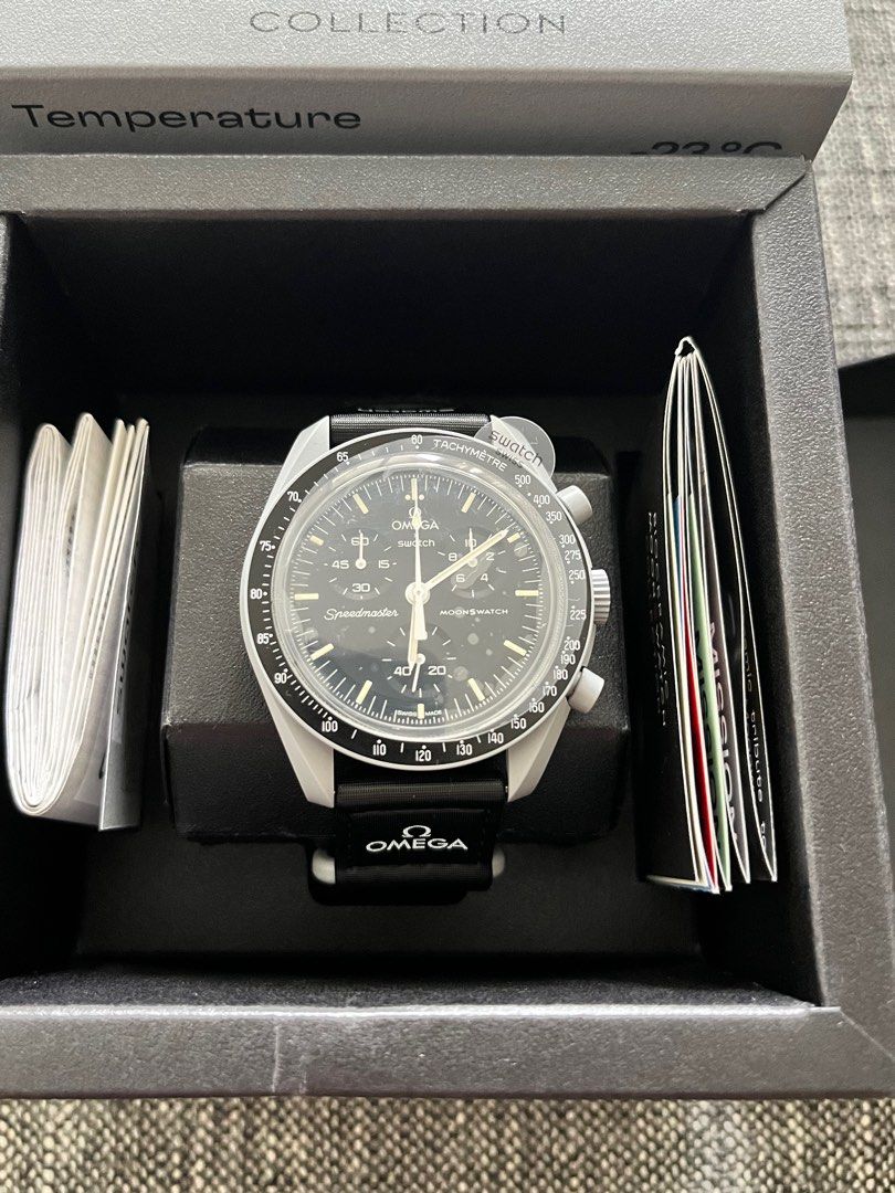 Swatch x Omega (Moonswatch Moon), Luxury, Watches on Carousell