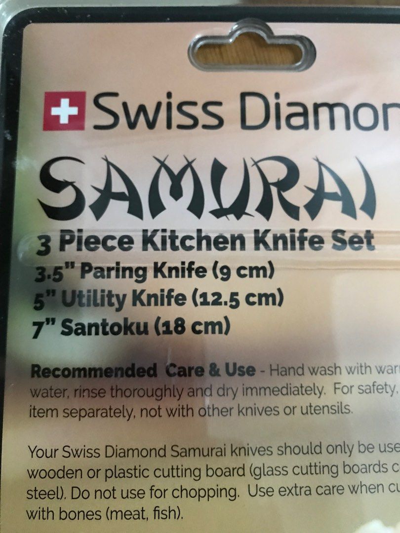 Swiss Kitchen Knife Set, Furniture & Home Living, Kitchenware ...