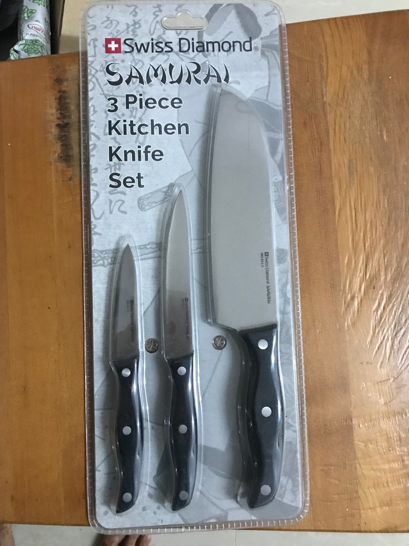 Swiss Kitchen Knife Set, Furniture & Home Living, Kitchenware ...