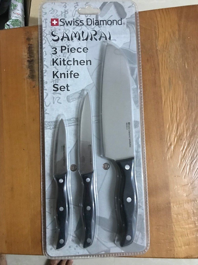 Swiss Kitchen Knife Set, Furniture & Home Living, Kitchenware ...