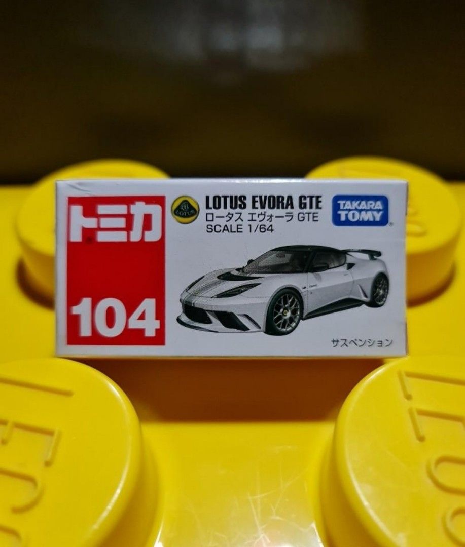 Takara Tomy Tomica Lotus Evora GTE No.104, Hobbies & Toys, Toys & Games ...