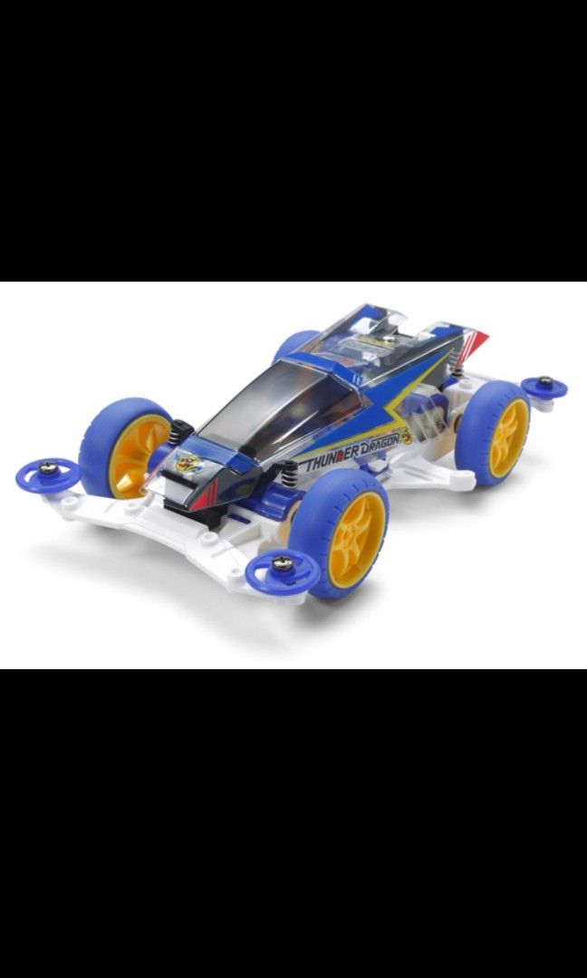 Tamiya 95336 1/32 Mini 4WD Thunder Dragon Clear Special (Polycarbonate ...