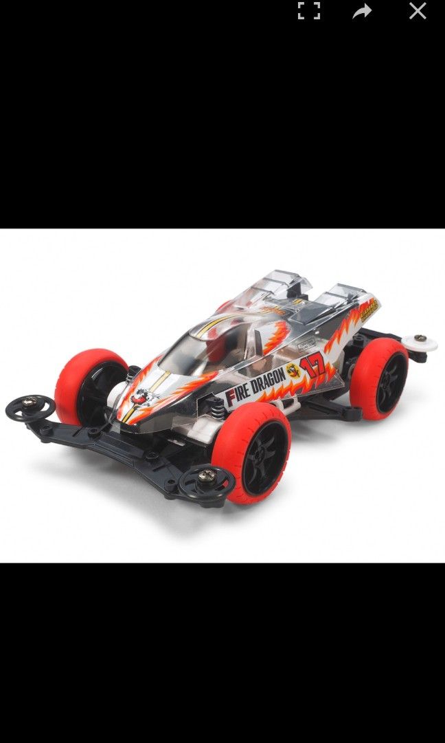 Tamiya 95336 1/32 Mini 4WD Thunder Dragon Clear Special (Polycarbonate ...