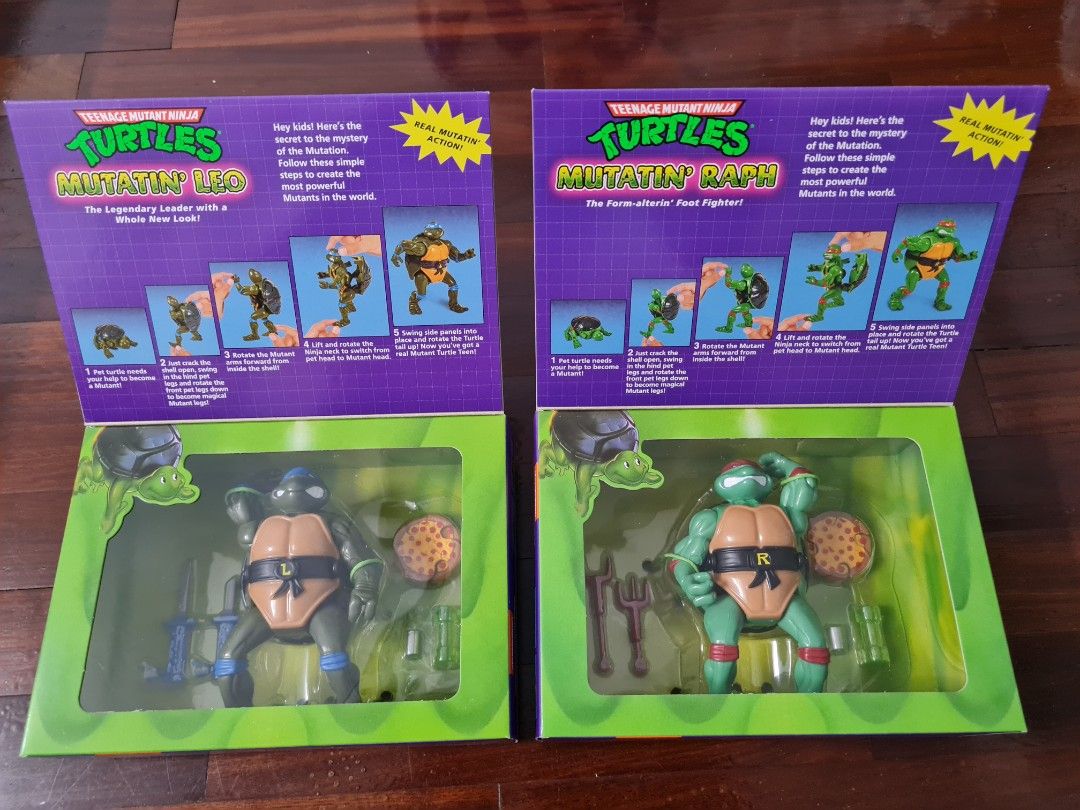 Teenage Mutant Ninja Turtles - Retro Collection - Mutating Turtles ...