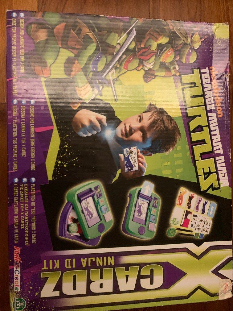 Teenage Mutant Ninja Turtles Cardz Ninja ID Kit, Hobbies & Toys, Toys ...