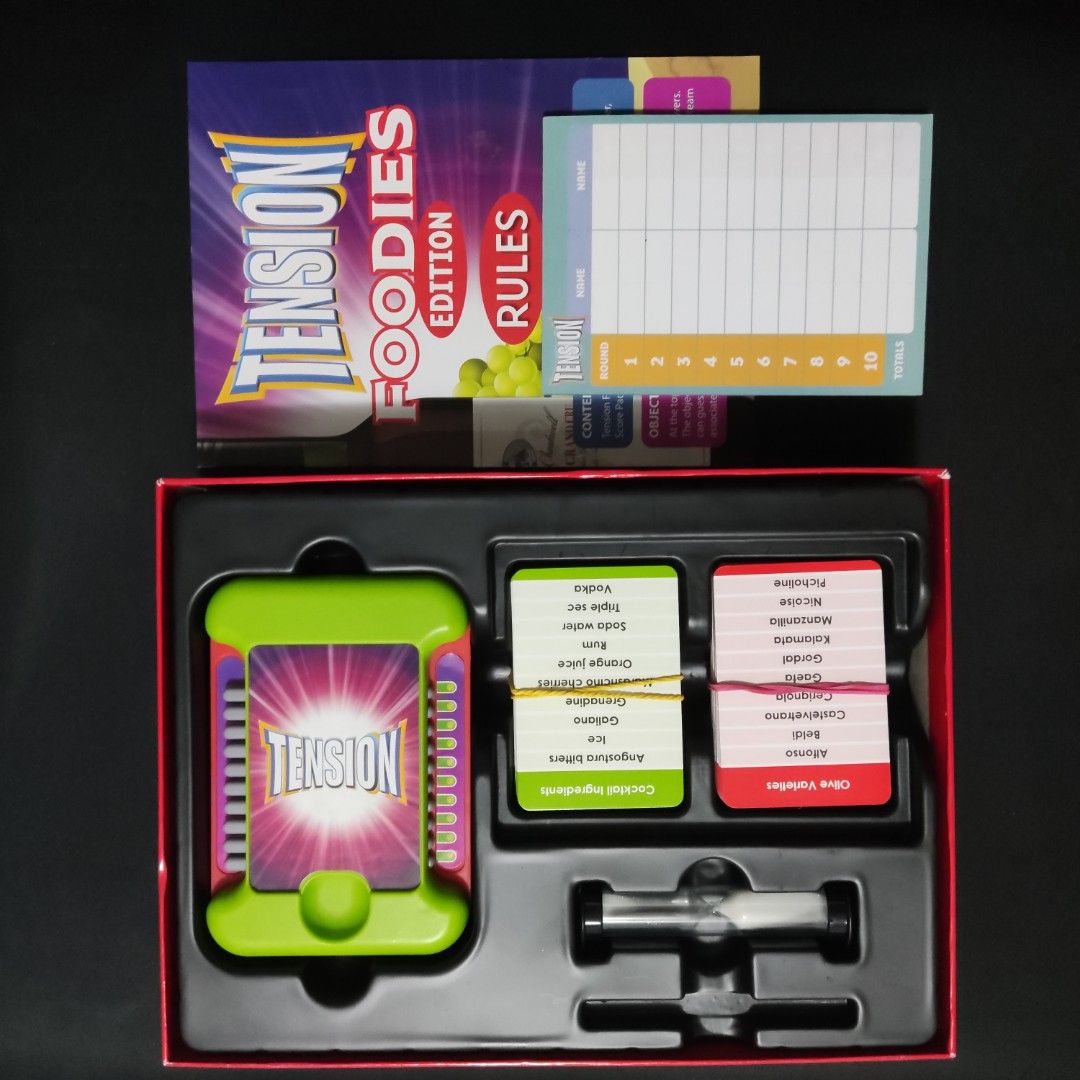 Tension Card Game (Complete), Hobbies & Toys, Toys & Games on Carousell