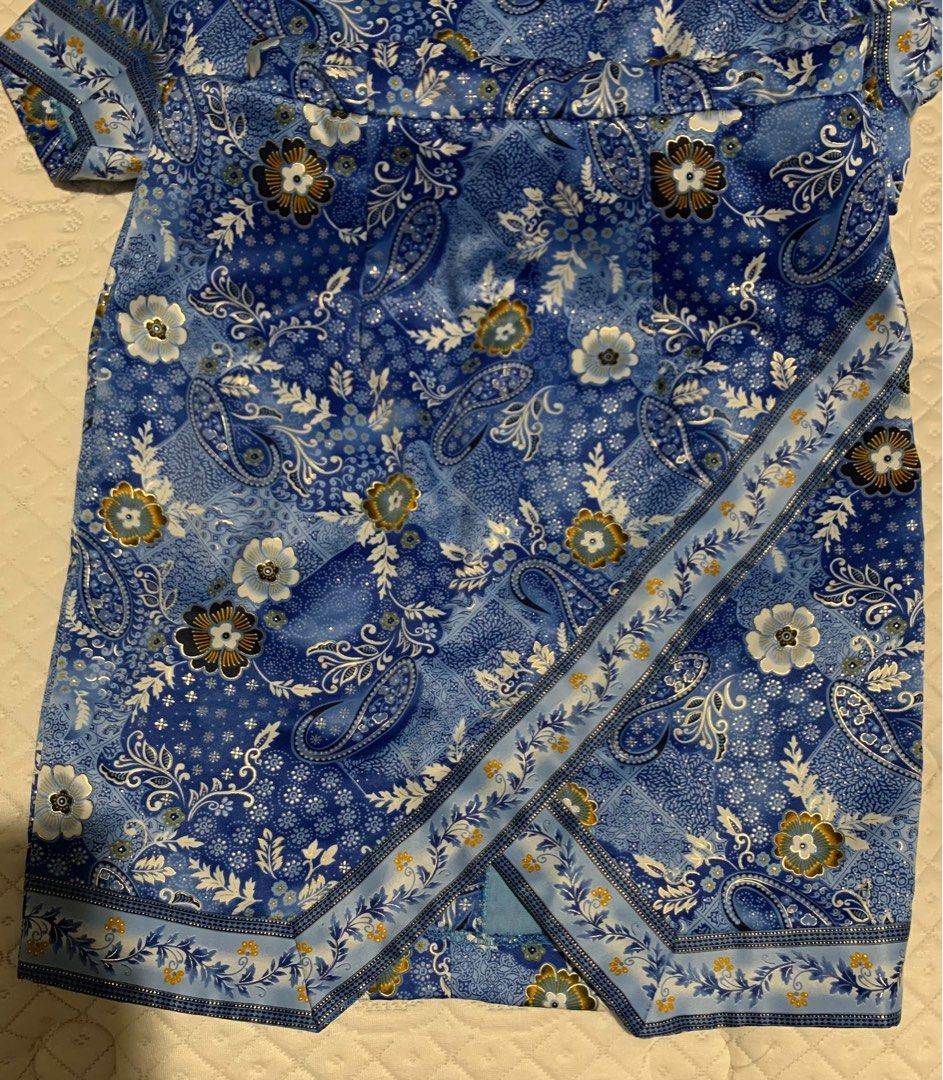 Terusan wanita Baju batik Dress Terusan batik, Fesyen Wanita, Pakaian ...