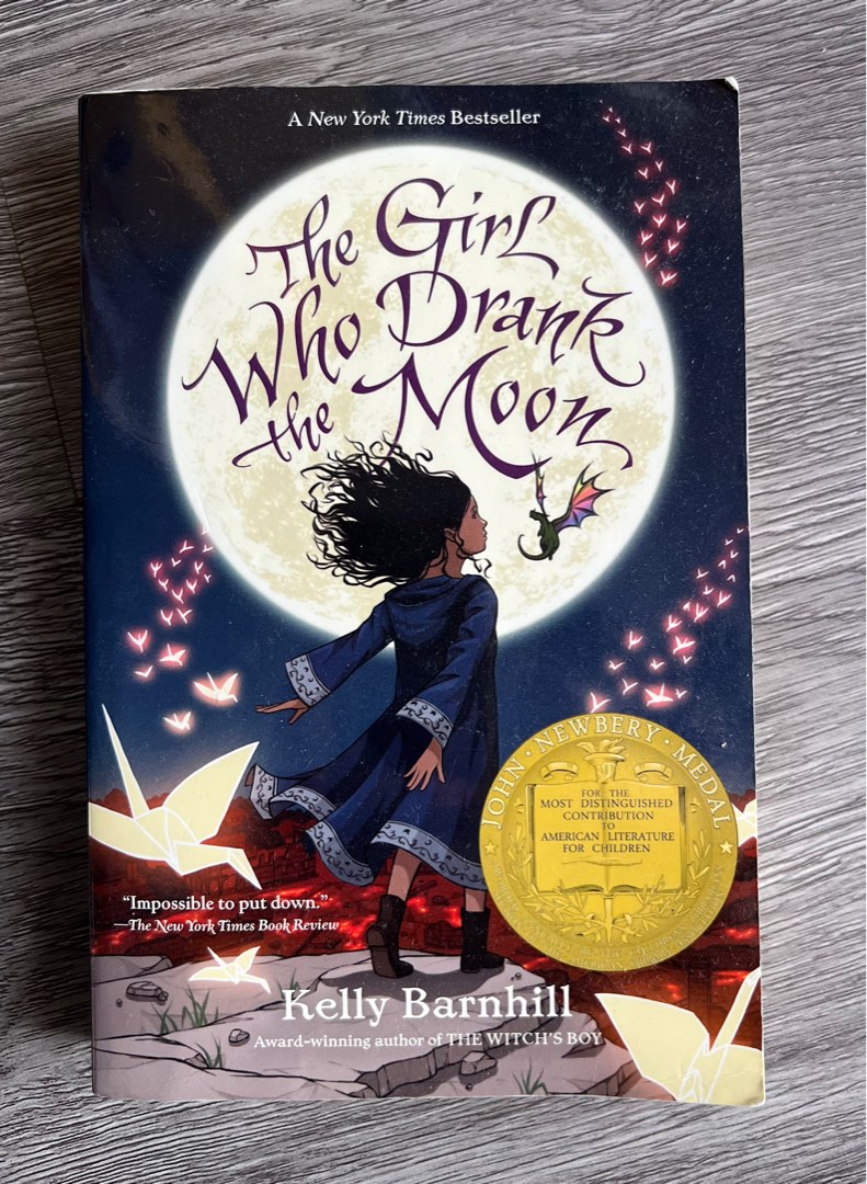 The girl who drank the moon by Kelly Barnhill, Hobbies & Toys, Books ...