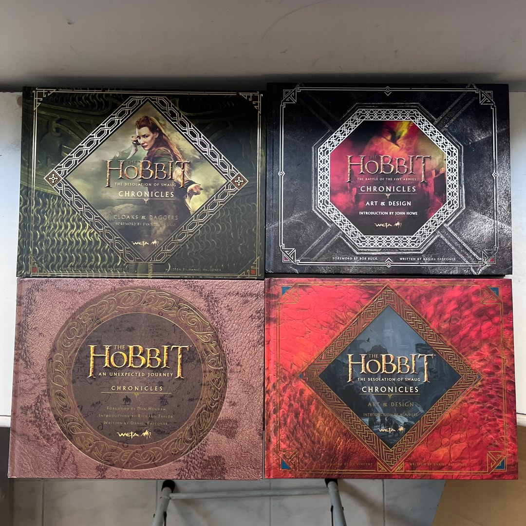 The Hobbit: Art & Design Book Series, Hobbies & Toys, Books & Magazines ...