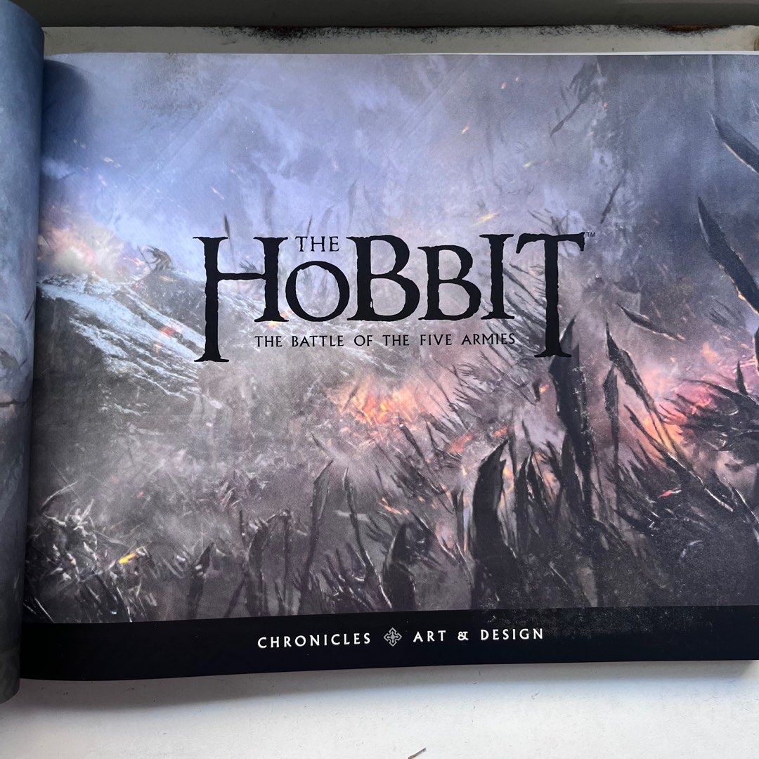 The Hobbit: Art & Design Book Series, Hobbies & Toys, Books & Magazines ...