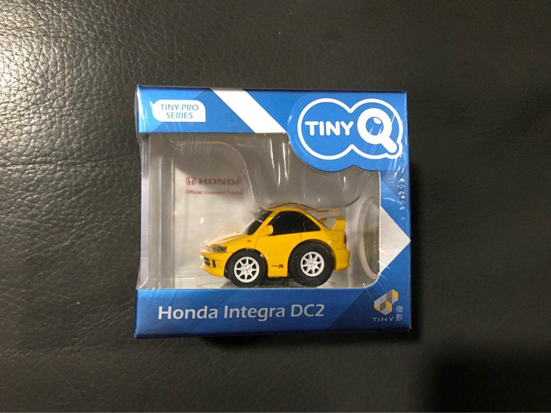 Tiny Q - Honda Integra Type R DC2 in yellow - Brand New, collectible (not available in SG ...