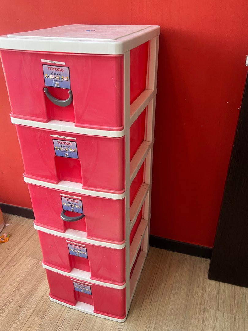 Toyogo 5 drawer cabinet, Furniture & Home Living, Furniture, Shelves ...