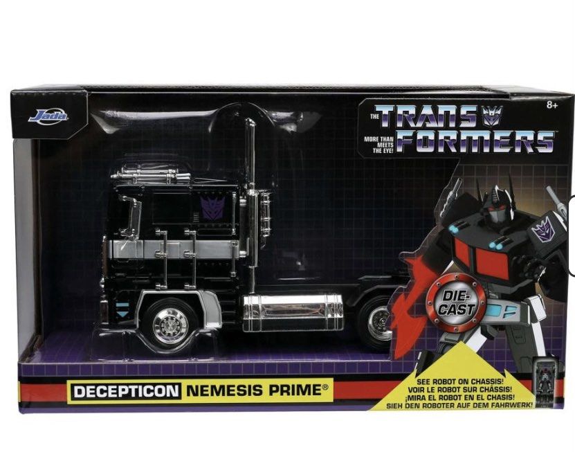 Transformers Metals Die-Cast Nemesis Prime 1/24 Scale Vehicle, Hobbies ...