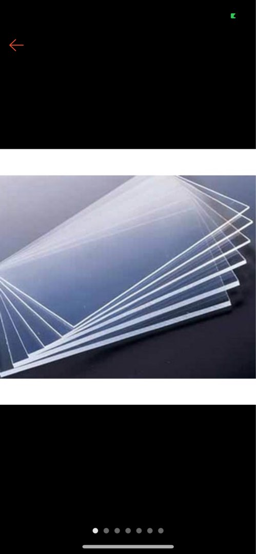 Transparent Mica Plastic Sheet/Board, Furniture & Home Living, Home ...