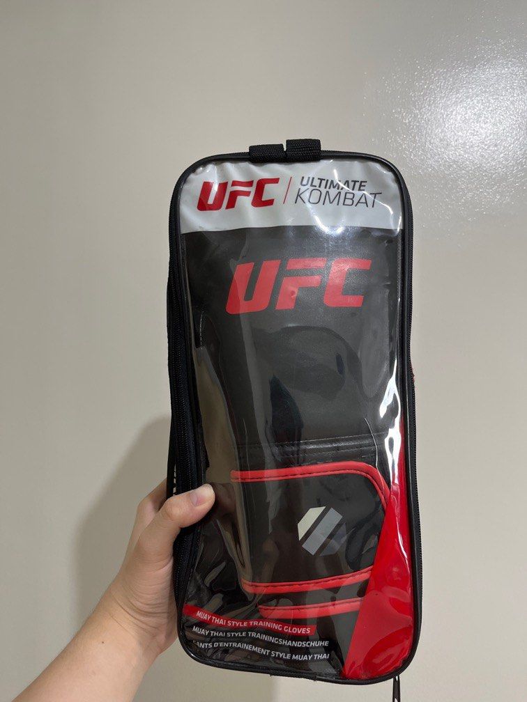 UFC MUAY THAI BOXING GLOVES 12OZ, Sports Equipment, Sports & Games ...