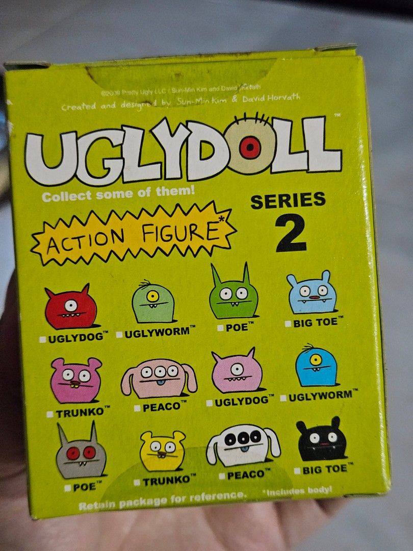 Uglydoll Series 2 Trunko Action Figure Collectible, Hobbies & Toys ...