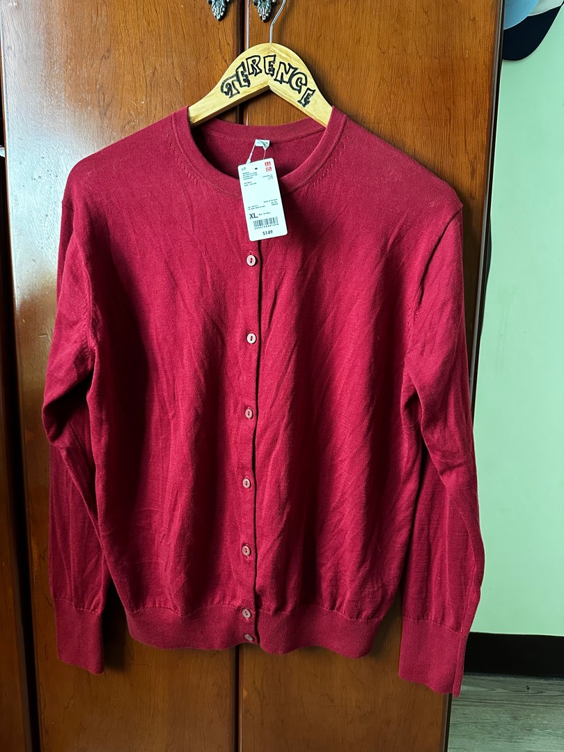 Uniqlo Supa Cotton Cardigan, Women's Fashion, Coats, Jackets and ...