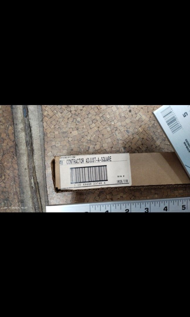 USA Johnson T-square aluminum adjust "a" square #ADS48 48" x2" on Carousell