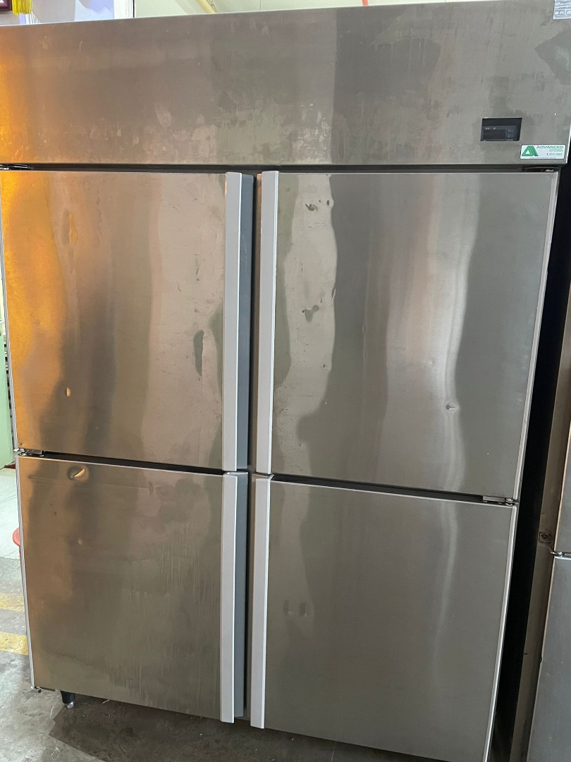 Used Japan Brand 4 Doors Upright Freezer, TV & Home Appliances, Kitchen ...