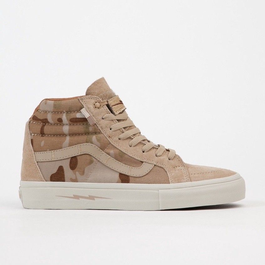 Vans Sk8 Hi Notchback Defcon Multicam Jungle Brown Original, Fesyen ...