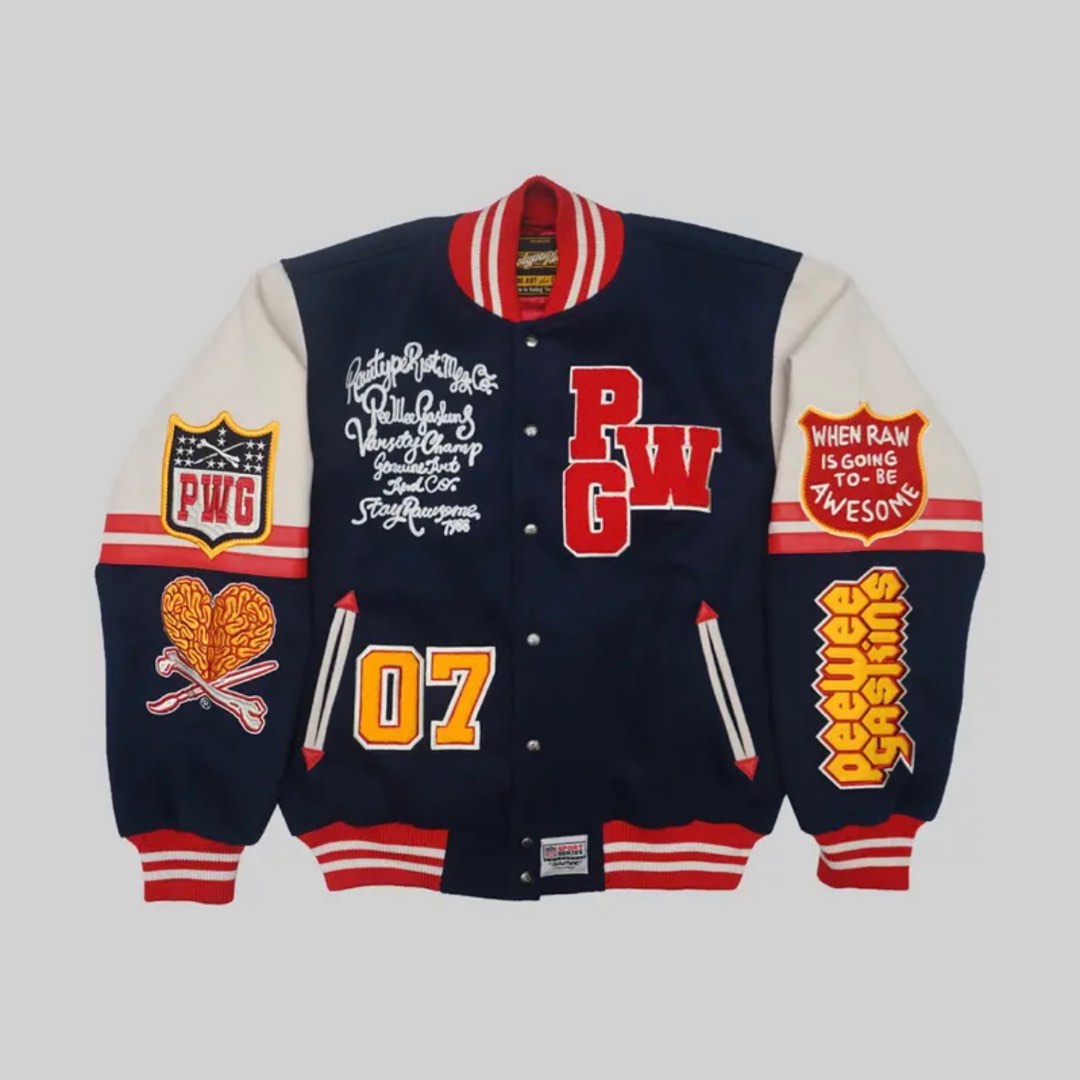 Varsity RTR X PWG, Fesyen Pria, Pakaian , Lainnya di Carousell