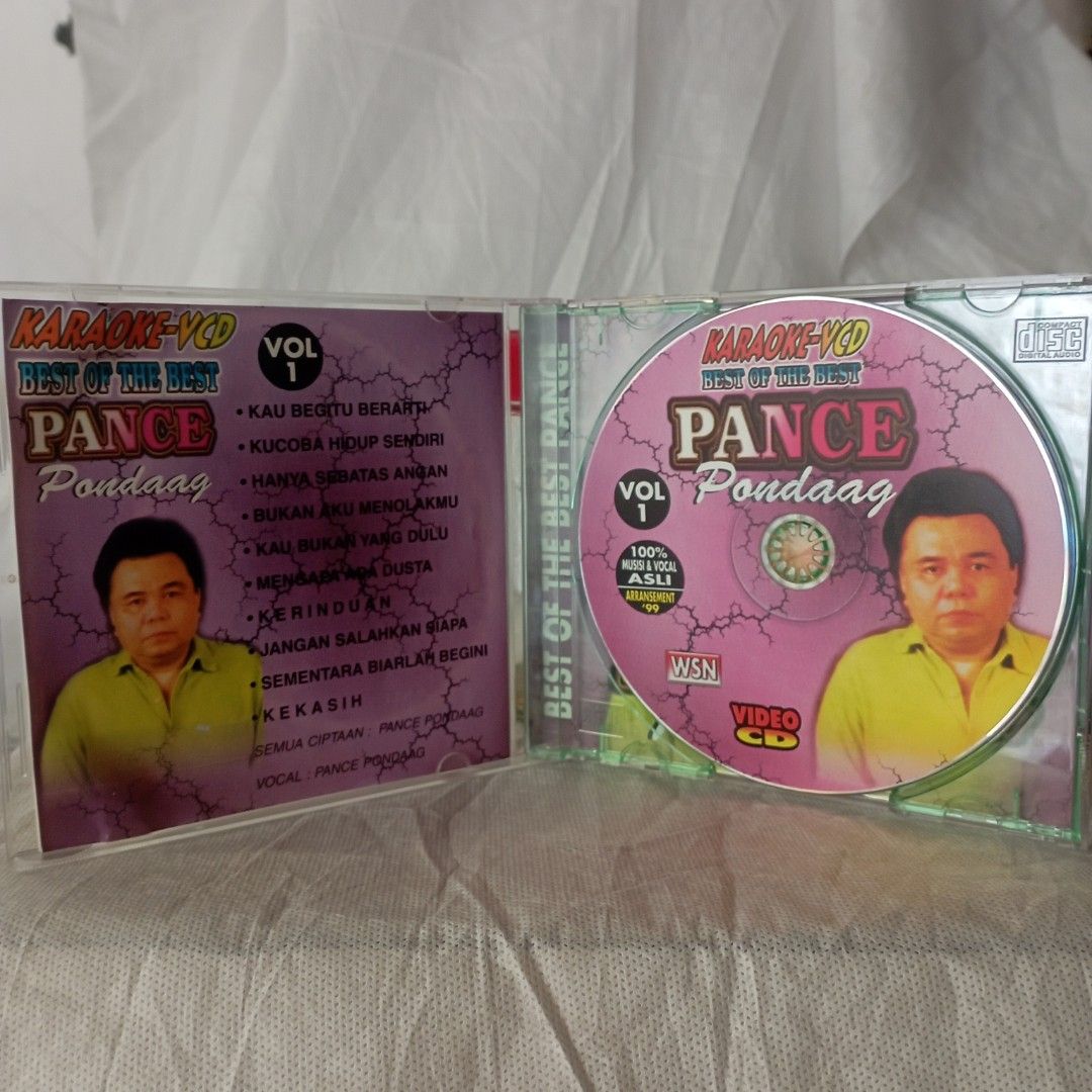 VCD karaoke Pance pondaag, Musik & Media, CD, DVD & Lainnya di Carousell