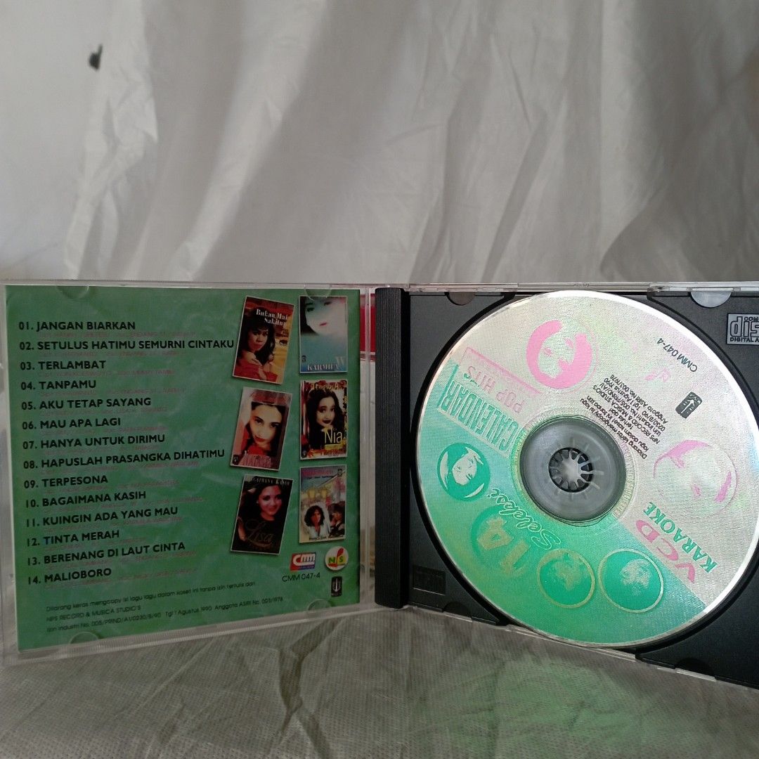 VCD karaoke pop hits indonesia, Musik & Media, CD, DVD & Lainnya di Carousell