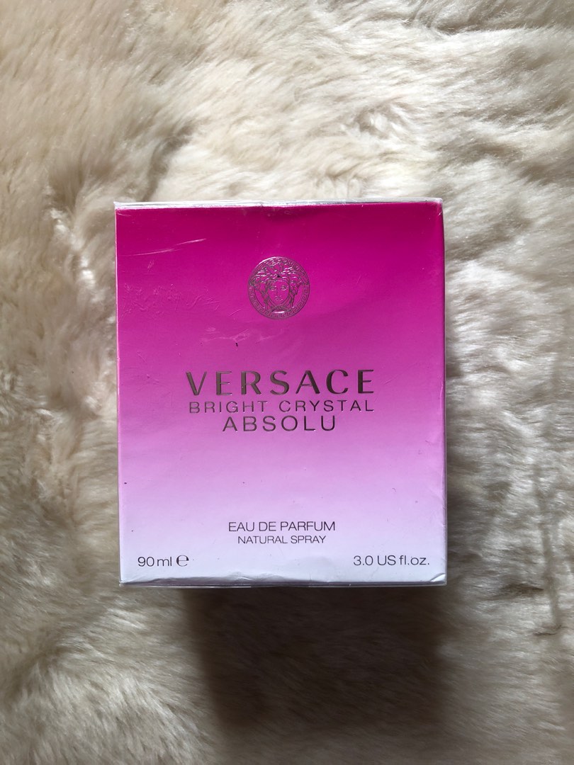 Versace Bright Crystal Absolu 90ml, Beauty & Personal Care, Fragrance ...