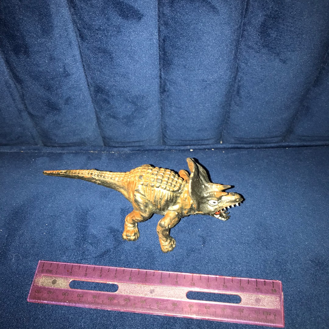 Vintage 1978 Triceratops Dinosaur by Imperial, Hobbies & Toys ...
