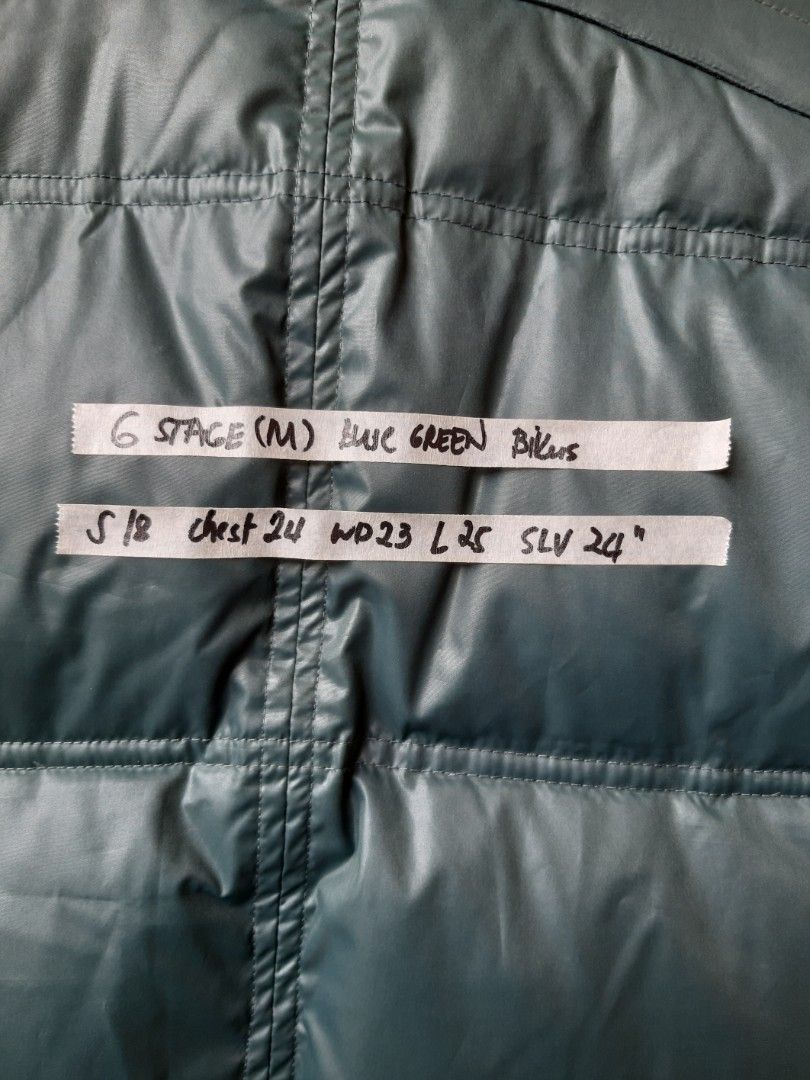 VINTAGE G STAGE 1967 DOWN JACKET BIKER JACKET, Luxury, Apparel on Carousell