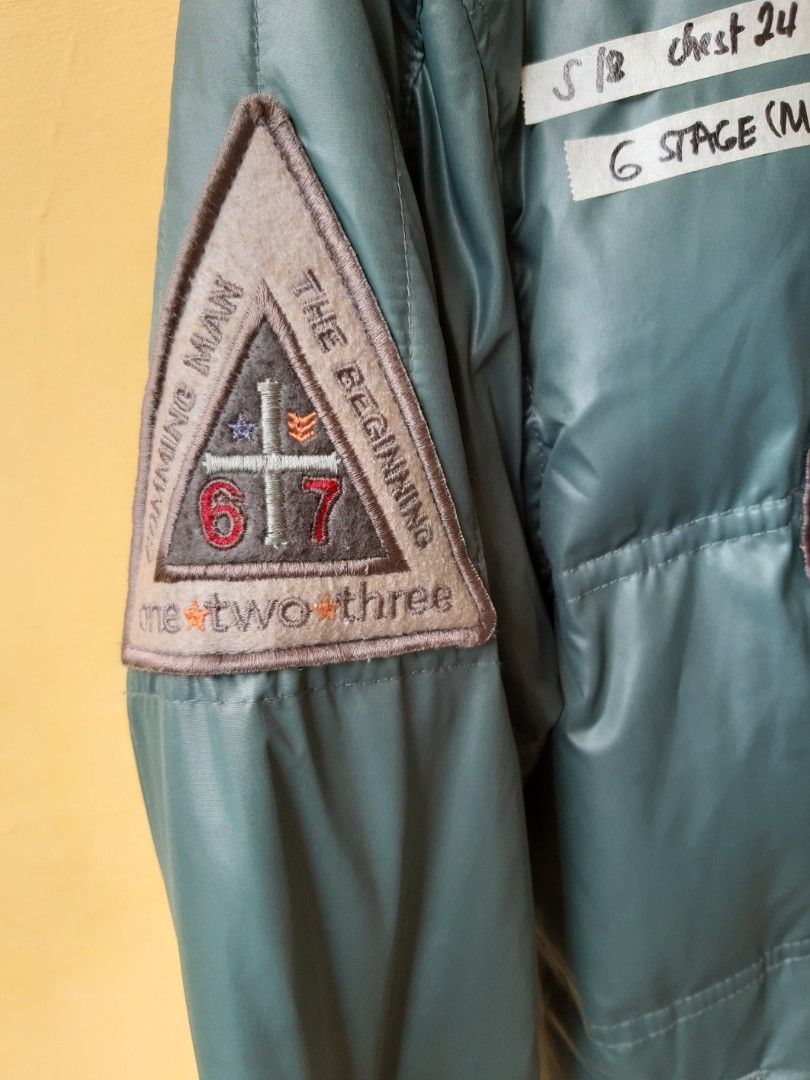 VINTAGE G STAGE 1967 DOWN JACKET BIKER JACKET, Luxury, Apparel on Carousell