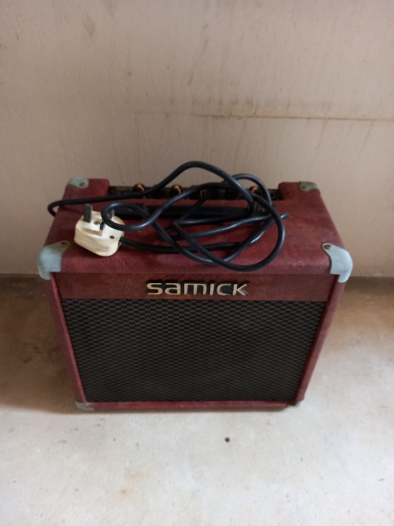 Vintage Samick Guitar Amplifier, Audio, Soundbars, Speakers ...
