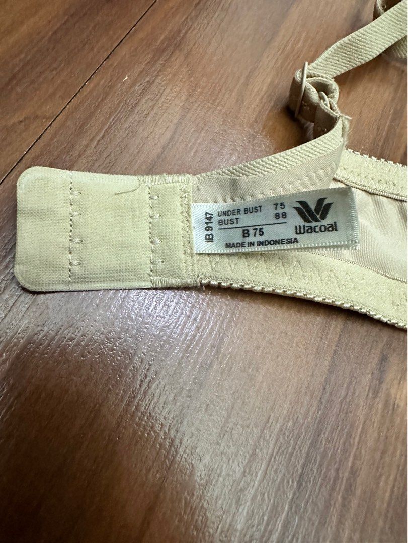 Wacoal Beige Nude Bra B75 Undergarment Underwear on Carousell