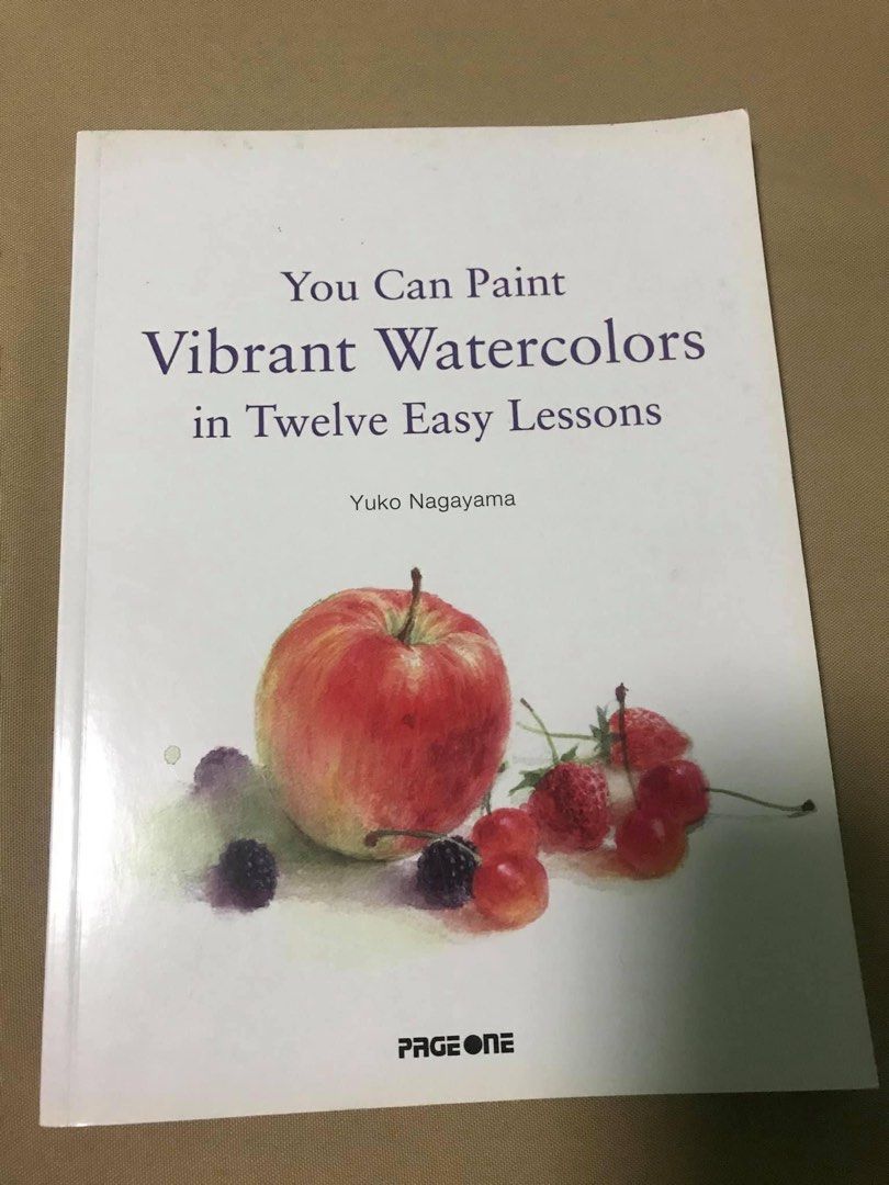 Water color tutorial book, Hobbies & Toys, Books & Magazines, Textbooks ...