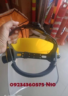 Welding Faceshield yellow clear, Commercial & Industrial, Construction ...
