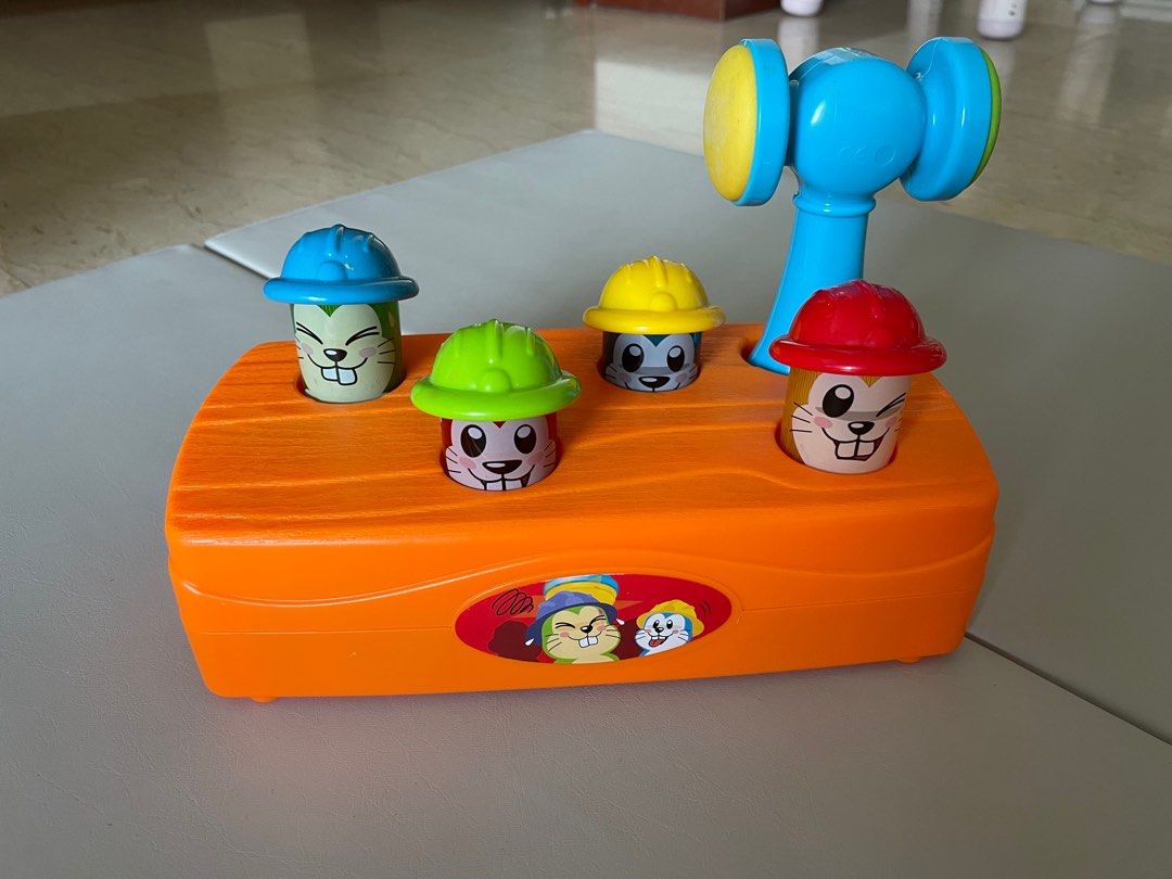 Whack-a-mole Light Up Toy, Babies & Kids, Infant Playtime on Carousell