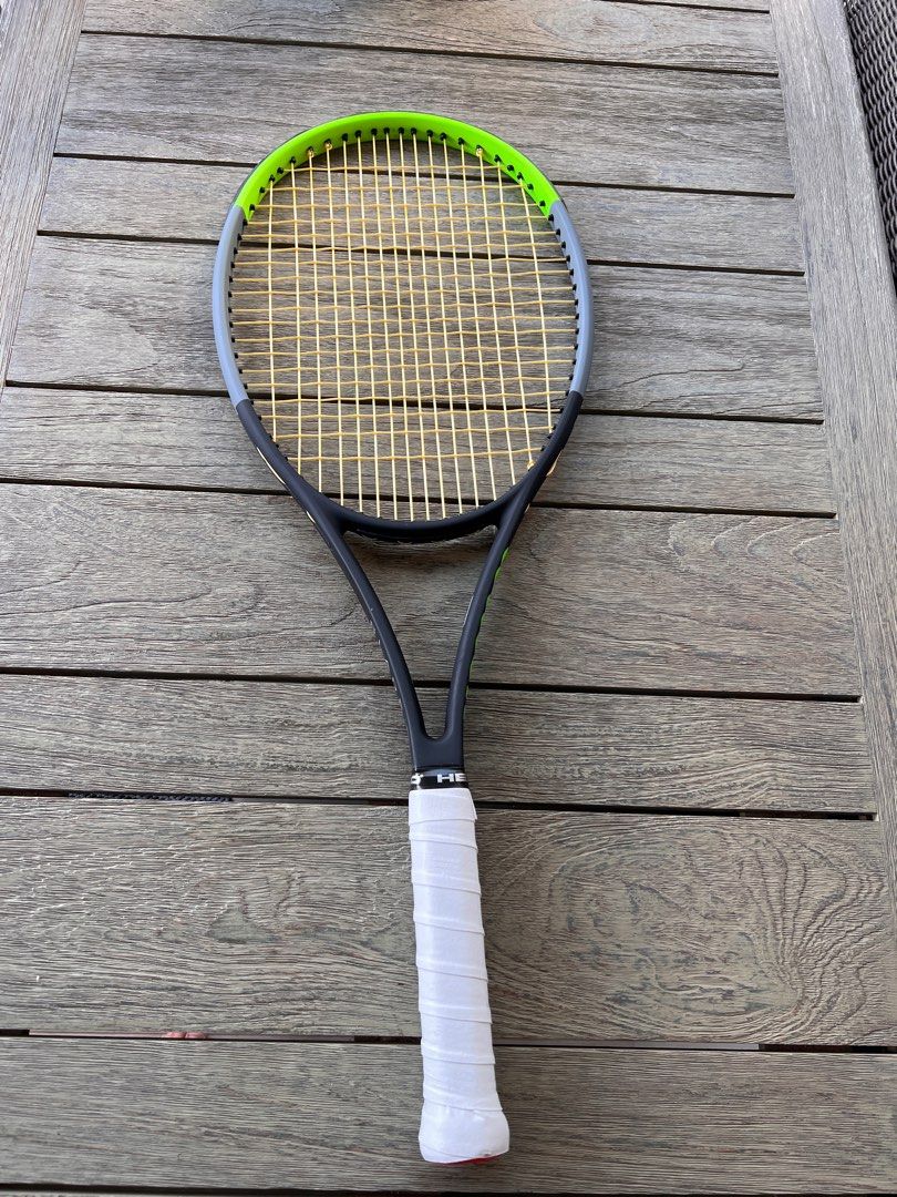 Wilson Blade 98 v7 L2 grip, Sports Equipment, Sports & Games, Racket ...